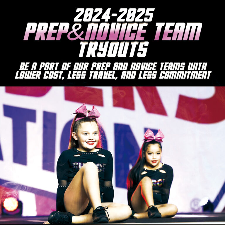 2024-2025 Prep and Novice Tryouts – Fierce Cheer Elite